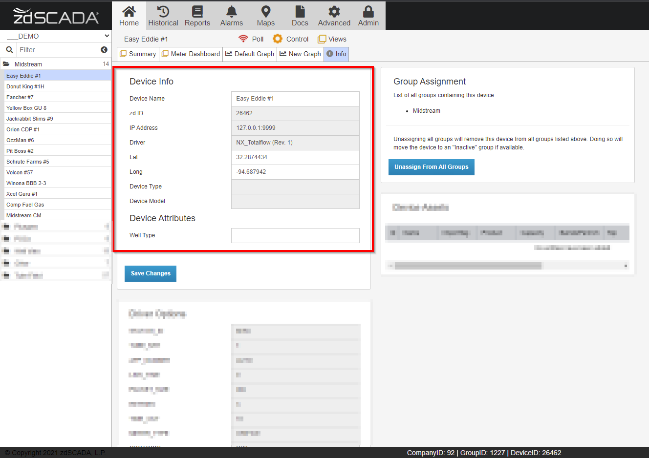 New Device Setup – zdSCADA